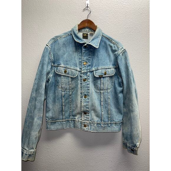 Lee | Jackets & Coats | Vintage Womens Lee Denim Jacket Jean Sanforized ...
